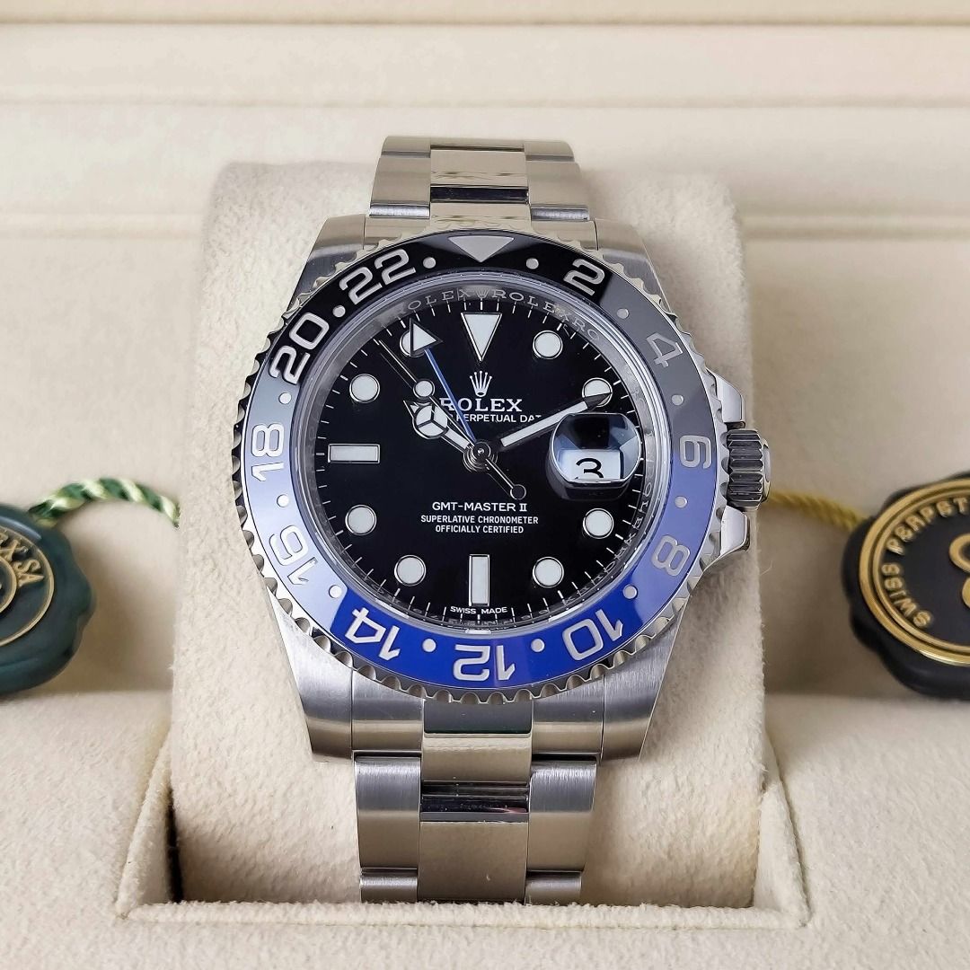 Rolex GMT Master II Batman, Luxury, Watches on Carousell