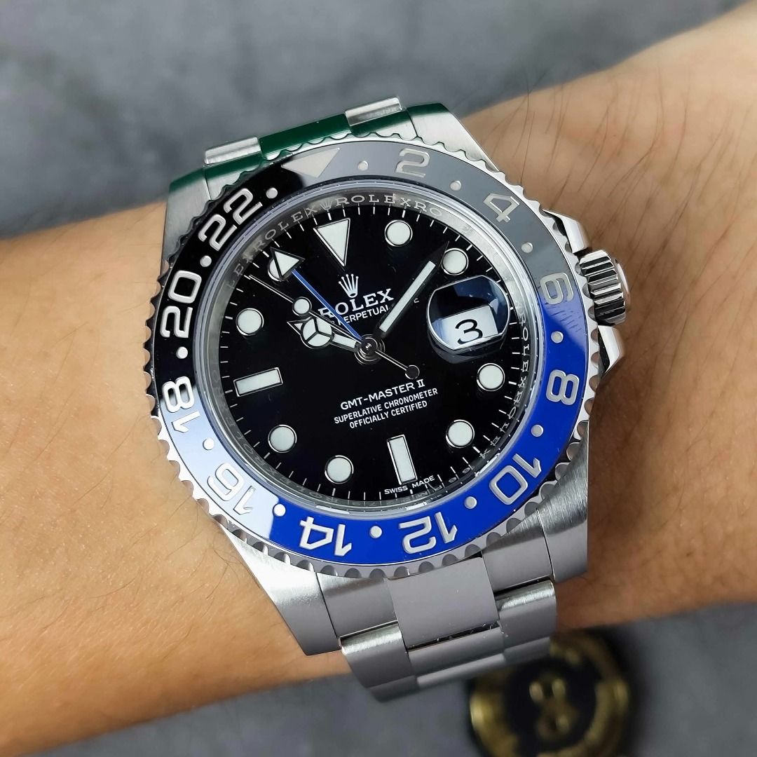 Rolex GMT Master II Batman, Luxury, Watches on Carousell