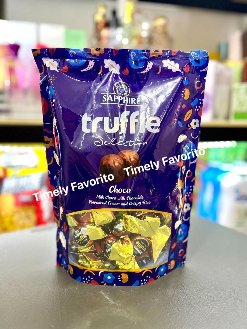 SOLD OUT Sapphire Truffle Milk Choco with Chocolate 700g, Food & Drinks ...