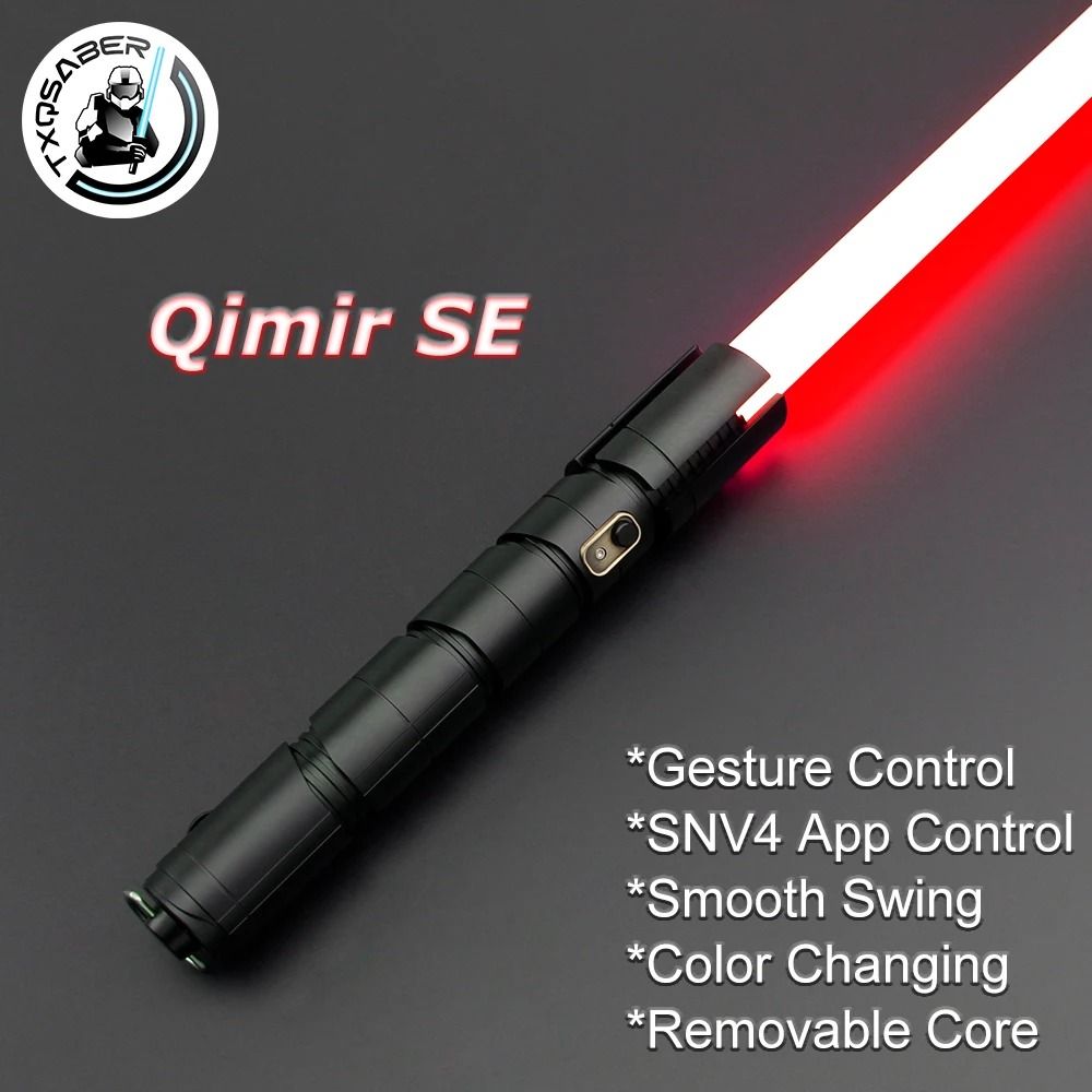 TXQSABER Lightsaber Neo Pixel SNV4 Pro Smooth Swing Metal Handle ...