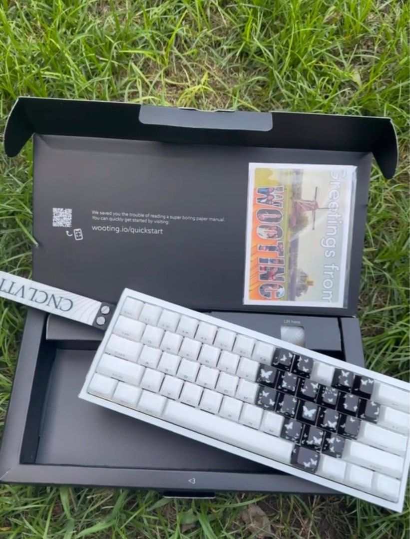 Wooting 60HE Keyboard with Custom Chrome Hearts Case, Computers & Tech ...