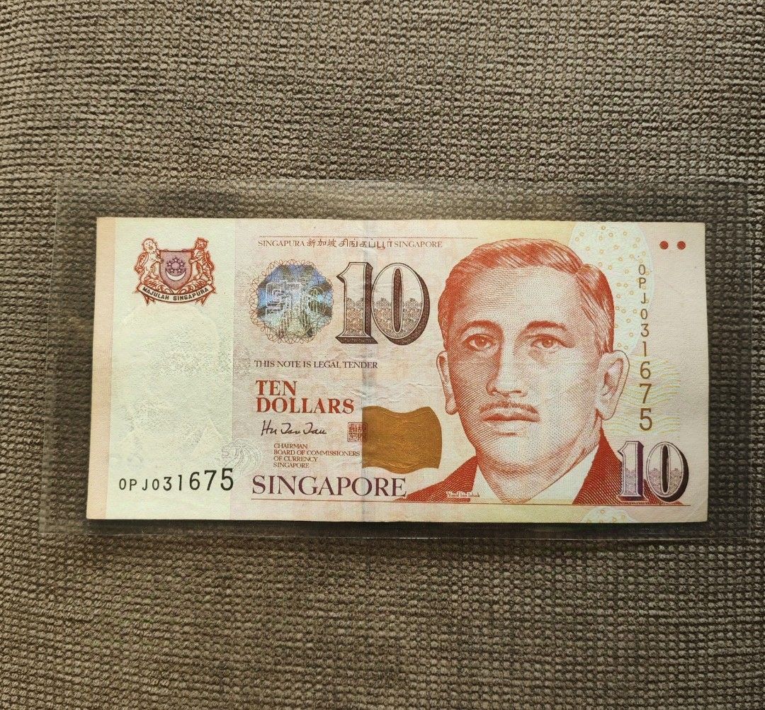 0PJ Spore $10 Portrait paper banknote, Hobbies & Toys, Memorabilia ...