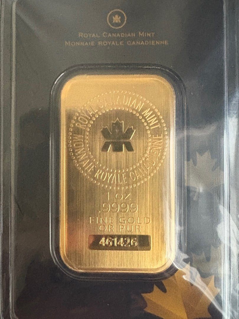 1 OZ Gold 9999 Canada Mint, Hobbies & Toys, Memorabilia & Collectibles ...