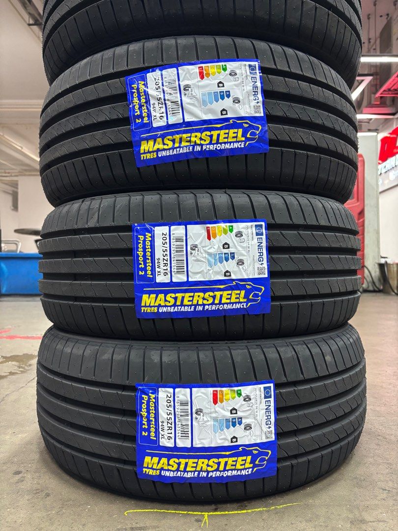 📣 205/55/16 MasterSteel 🇹🇭 12:12 Promo!!, Car Accessories, Tyres & Rims ...