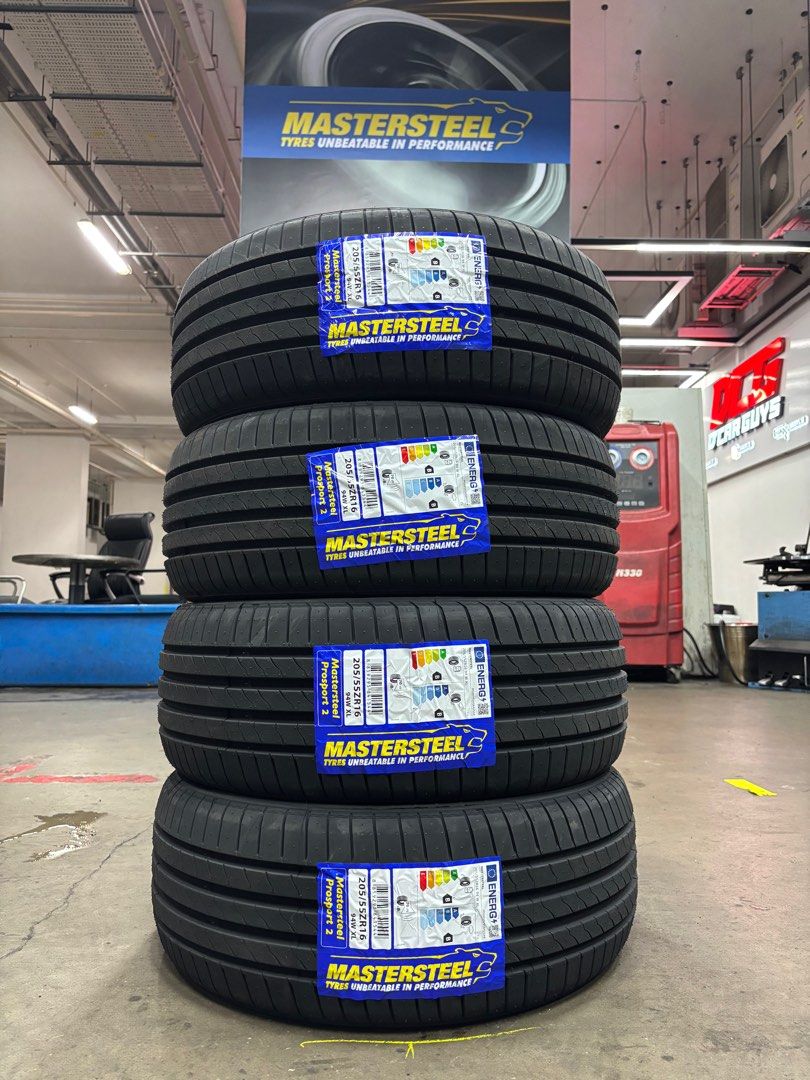 📣 205/55/16 MasterSteel 🇹🇭 12:12 Promo!!, Car Accessories, Tyres & Rims ...