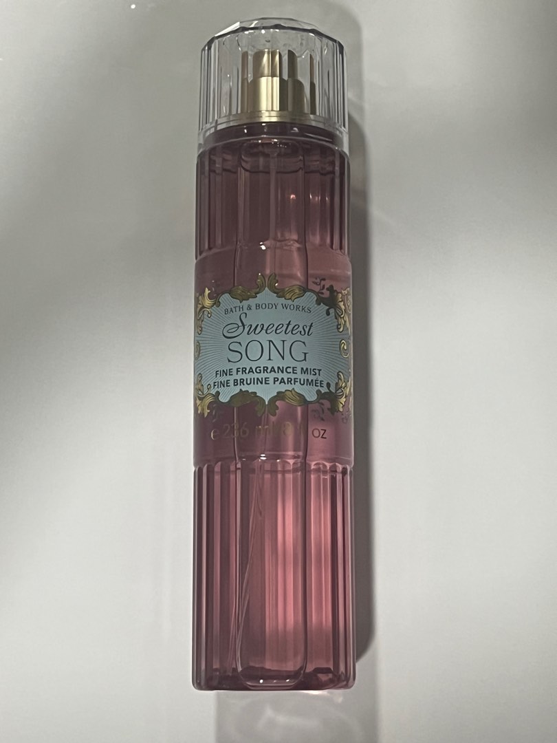 Bath & Body Works Sweetest Song Fine Fragrance Mist, Beauty & Personal ...