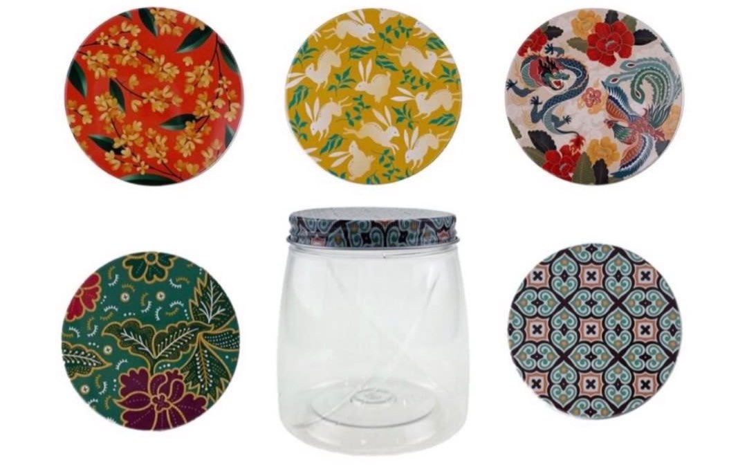 Cookie Jar Food Container CNY, Furniture & Home Living, Kitchenware ...