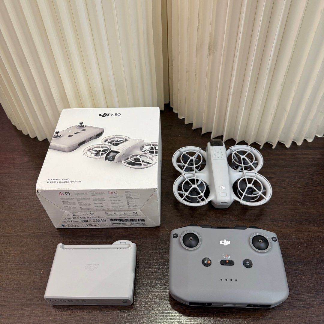 DJI Neo Fly More Combo Drone, Photography, Drones on Carousell
