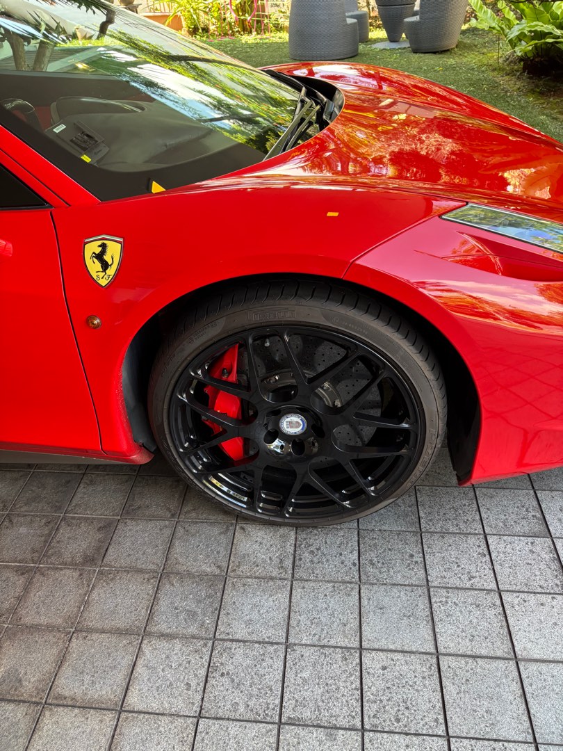 Full set of 4 HRE wheels from Ferrari 458 Italia, Car Accessories ...