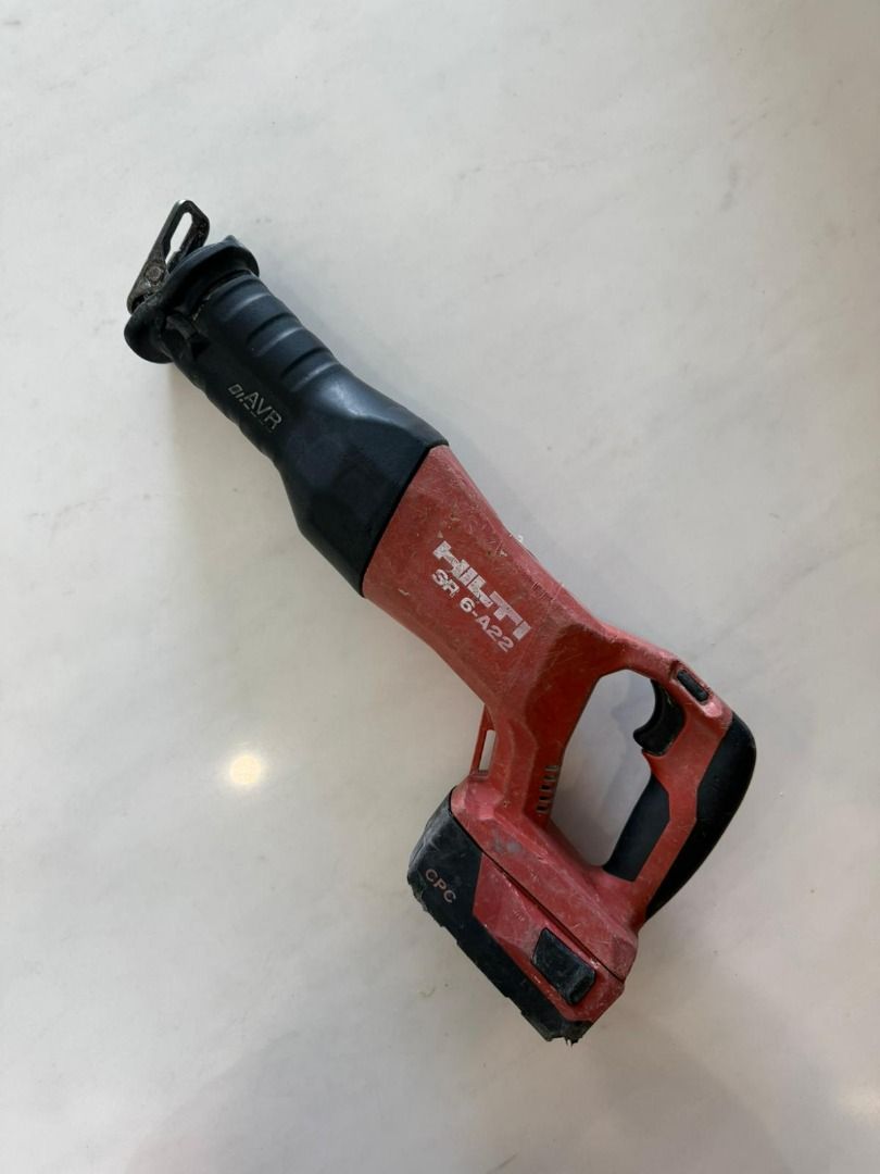 Hilti SR 6-A22 Cordless Reciprocating Saw, Furniture & Home Living, Home Improvement ...
