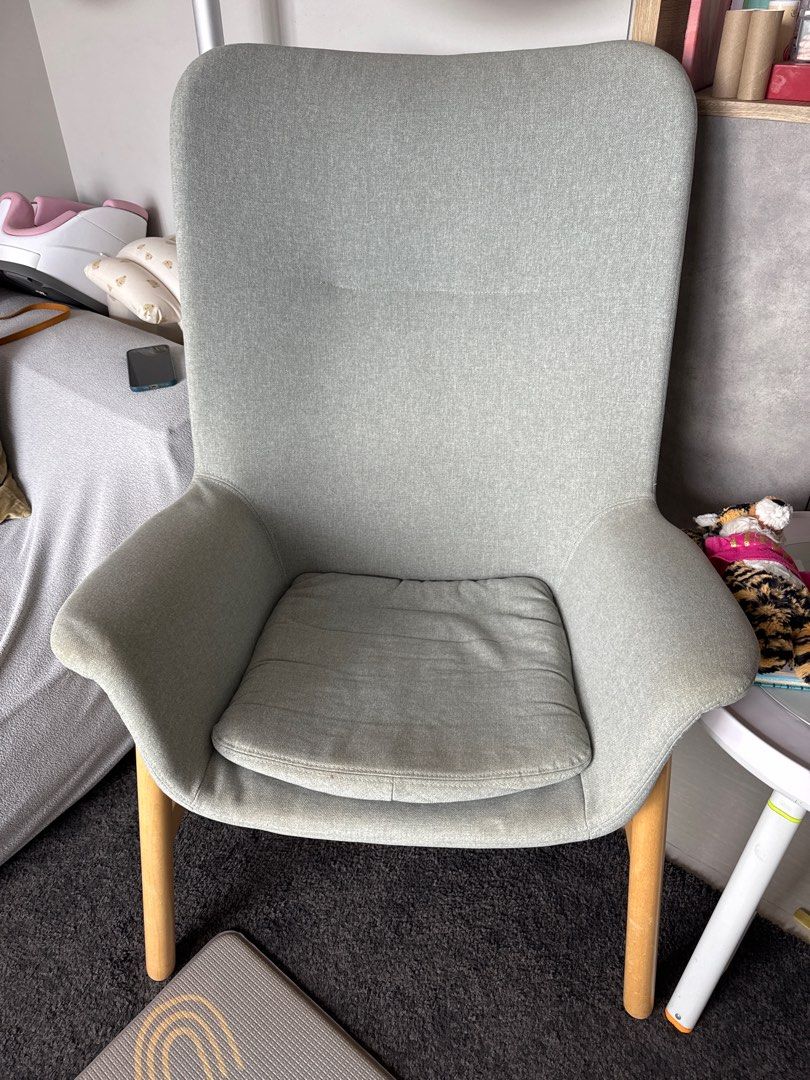 IKEA VEDBO Armchair, Furniture & Home Living, Furniture, Chairs on Carousell
