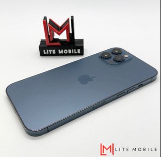 iPhone 12 Pro Max Blue 256GB, Mobile Phones & Gadgets, Mobile Phones ...