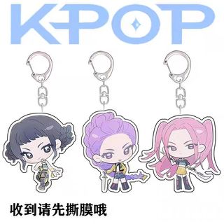 The KPOP Demon Hunters peripheral sliding-cover-type card-set acrylic ...