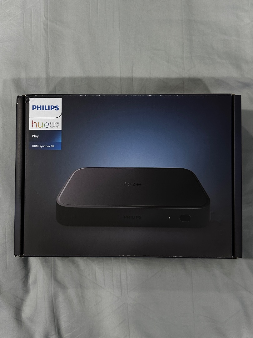 Philips Hue 8K Sync Box, Furniture & Home Living, Lighting & Fans ...