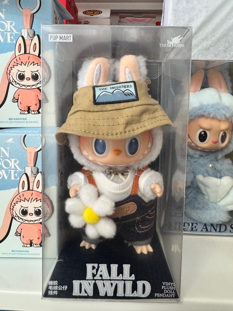 Pop Mart Labubu Fall In Wild vinyl Plush Doll Pendant, Hobbies & Toys ...