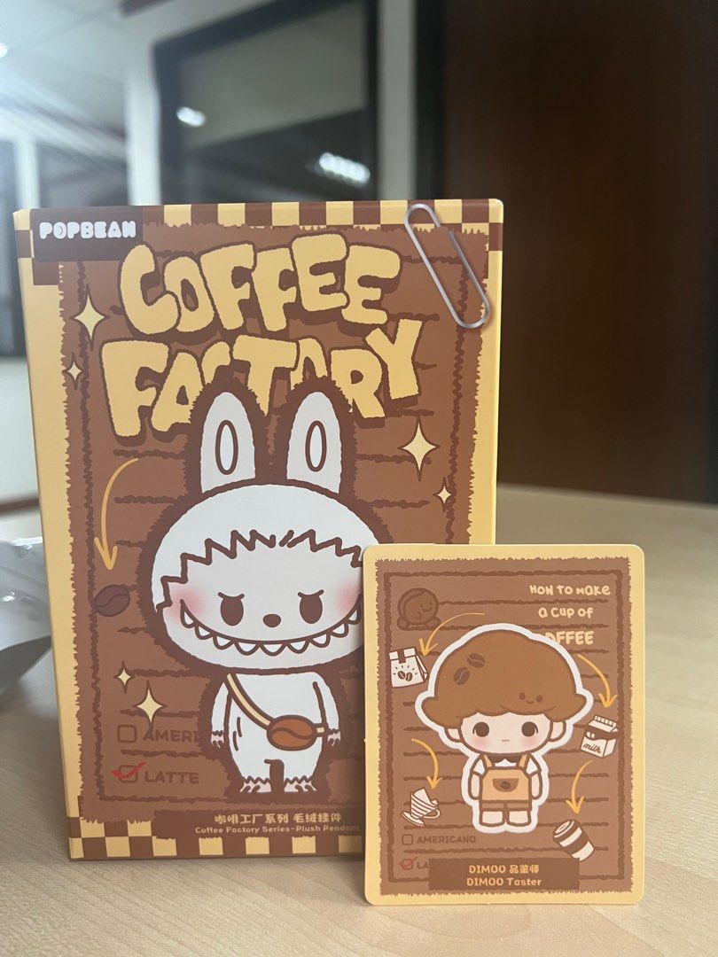 PopMart Coffee Factory Blind Box, Hobbies & Toys, Toys & Games on Carousell