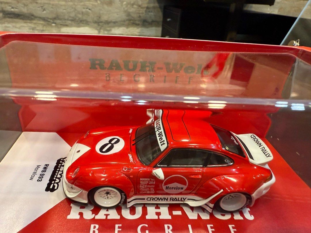 Porsche RWB 993 #8 Morelow Diecast Model Car by Tarmac Works, Hobbies ...