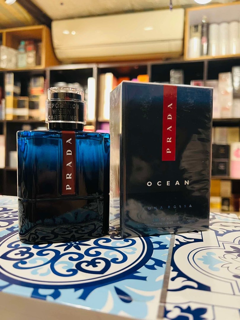 Prada Luna Rossa Ocean EDT – Long Lasting Affordable Luxury Perfume for ...