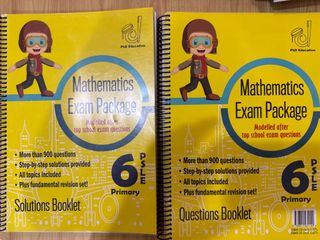 Primary 6 Mathematics exam papers, Hobbies & Toys, Books & Magazines, Assessment Books on Carousell