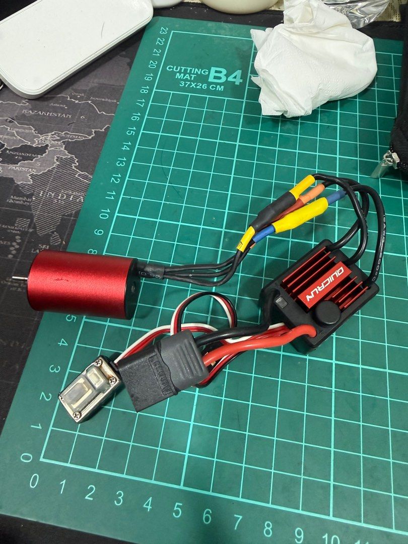 Quicrun ESC and Brushless Motor Combo (16BL30 + 2435 Brushless ...