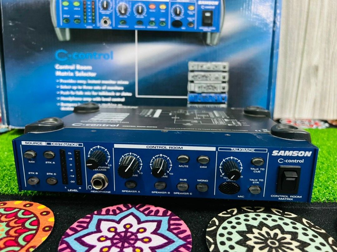 Samson C-Control Control Room Matrix Selector, Audio, Other Audio ...