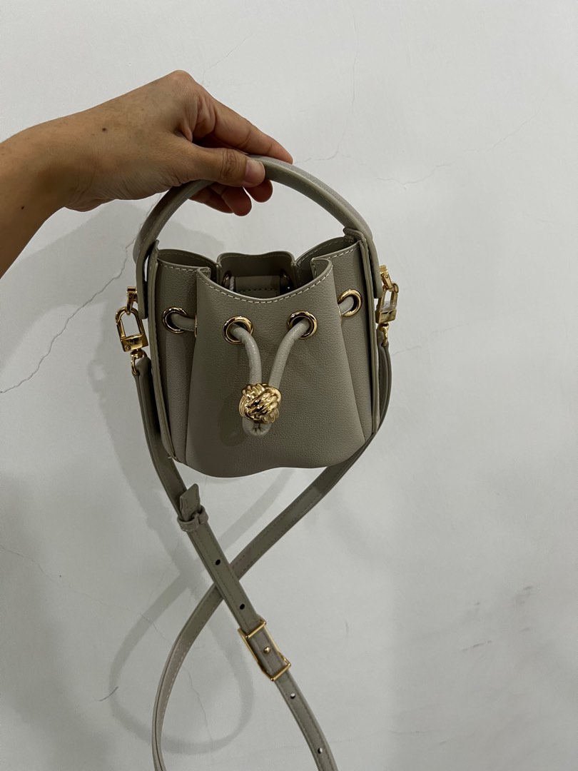 Sometime Knoty Mini Bucket Bag, Women's Fashion, Bags & Wallets, Tote ...