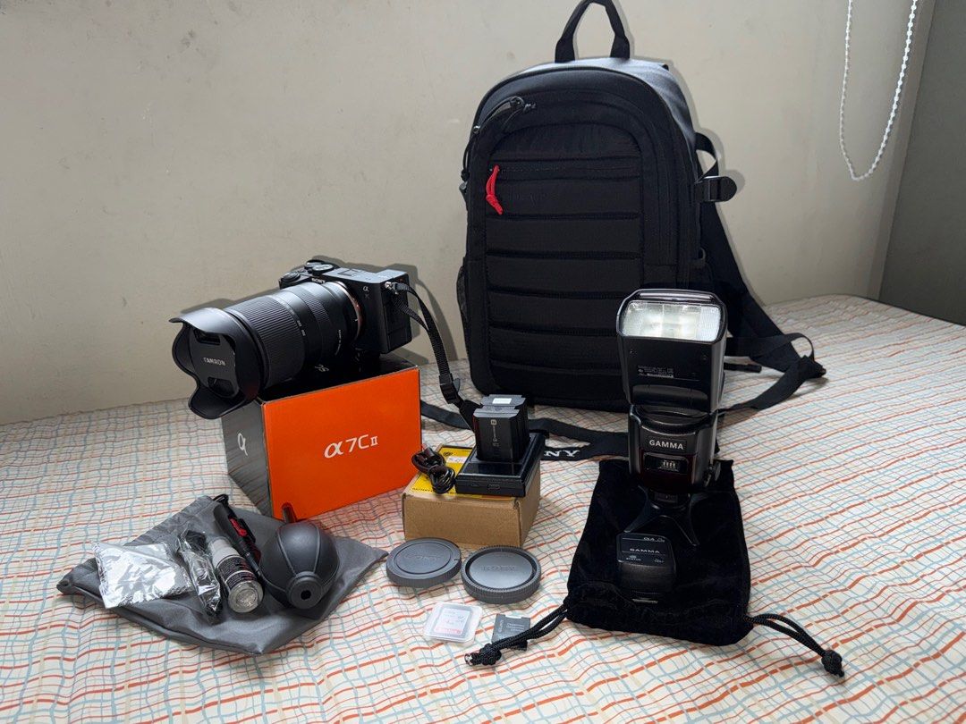Sony Alpha a7C II Camera with Tamron Lens, Photography, Cameras on ...