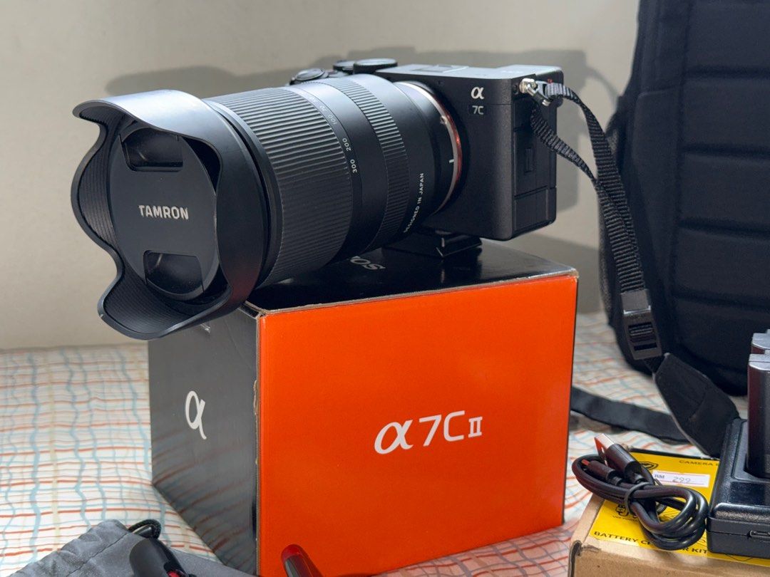 Sony Alpha a7C II Camera with Tamron Lens, Photography, Cameras on ...