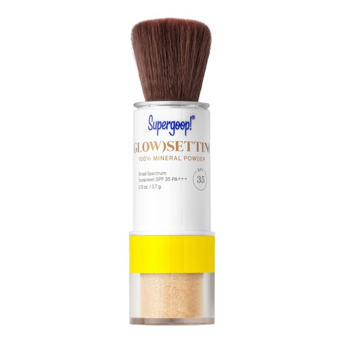 Supergoop! (Glow)setting Powder 100% Mineral SPF 35 PA+++, Beauty ...