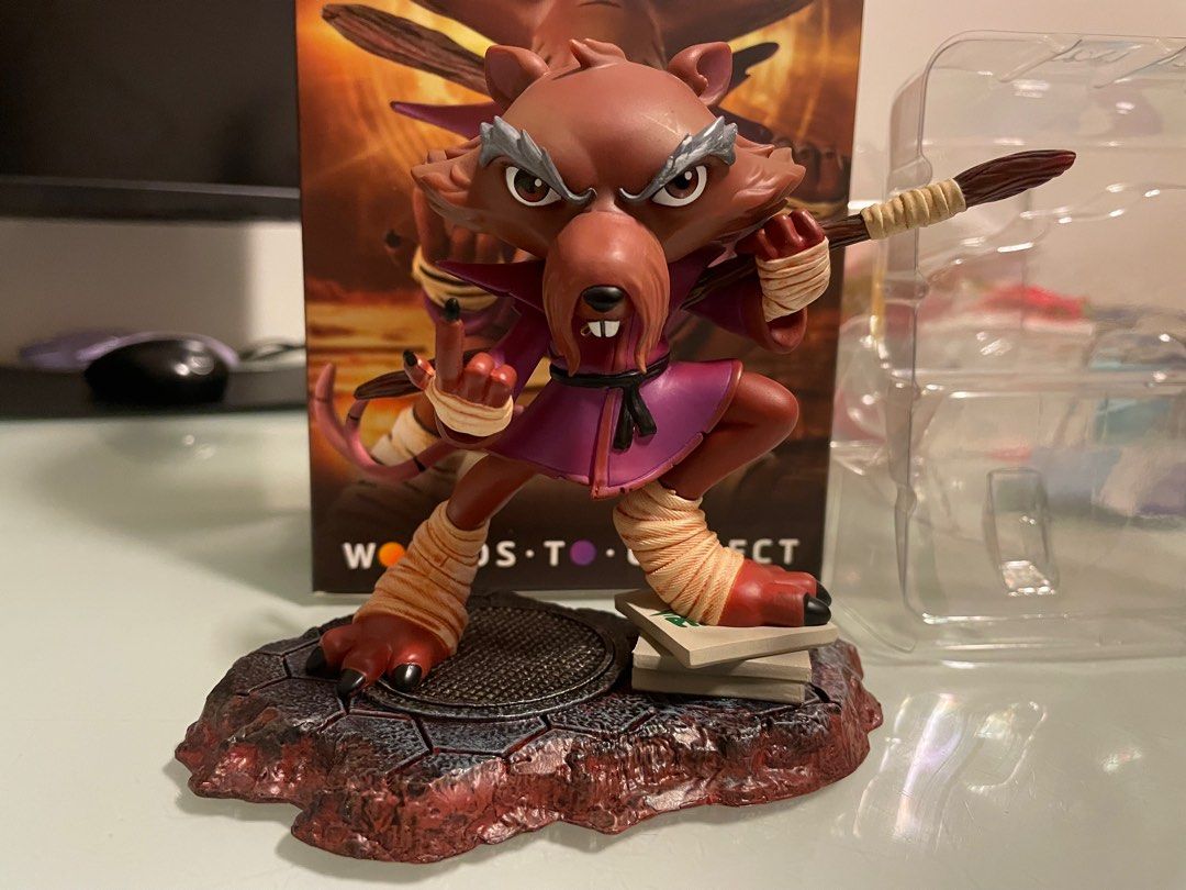 Teenage Mutant Ninja Turtles Master Splinter Iron Studios Mini Co ...