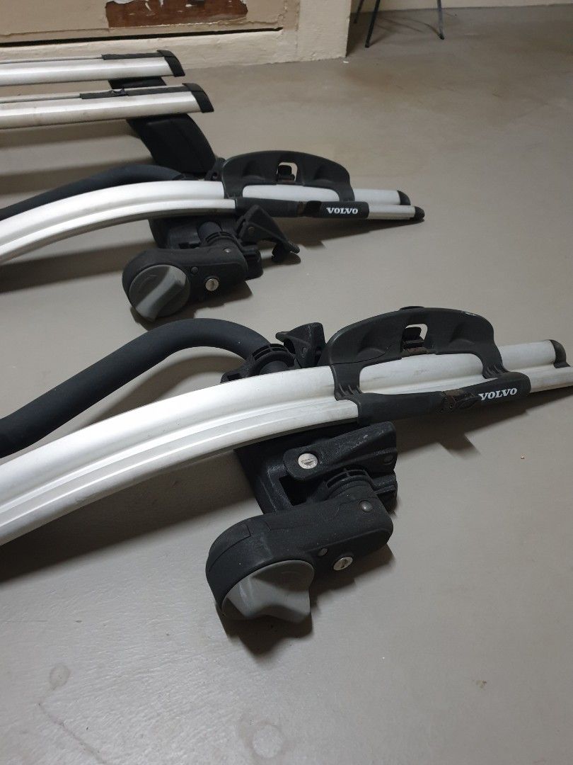 Thule Volvo Roof Bike Rack, Car Accessories, Accessories on Carousell