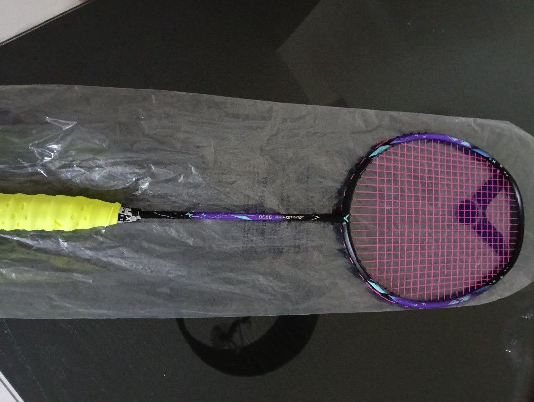 Victor aura speed 9000 4UG5, Sports Equipment, Sports & Games, Racket ...