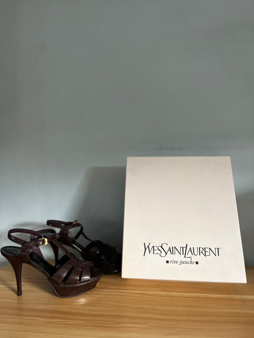 Yves Saint Laurent Tribute Platform Sandals, Luxury, Sneakers ...