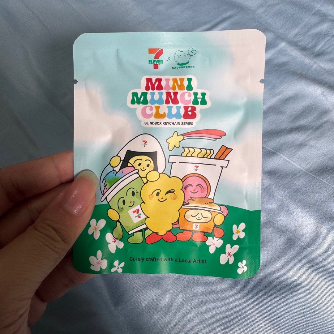 7-11 x sadshrimps mini munch club sealed blindbag, Hobbies & Toys ...
