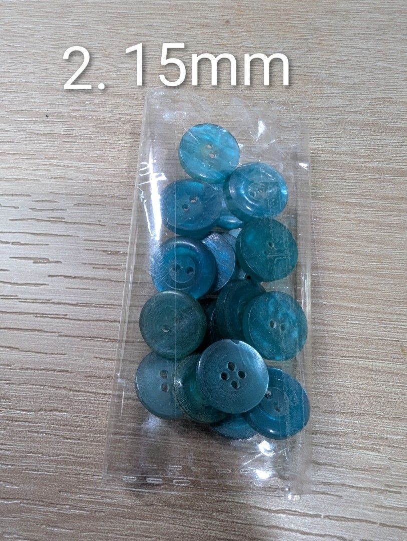 Assorted Buttons - Various Sizes and Colors, Hobbies & Toys, Stationery ...