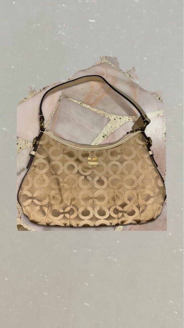 authentic Coach shoulder bag, Luxury, Bags & Wallets on Carousell