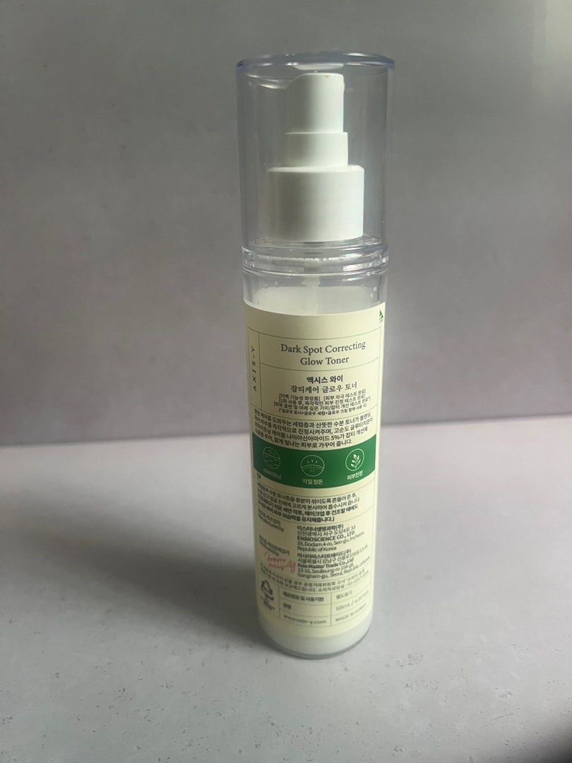 Axis-Y Dark Spot Correcting Glow Toner, Beauty & Personal Care, Face ...