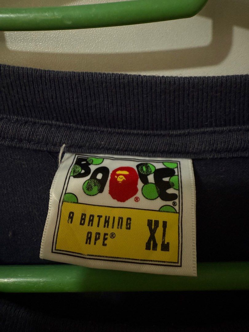Bape bighead multi logo XL, Men's Fashion, Tops & Sets, Tshirts & Polo ...