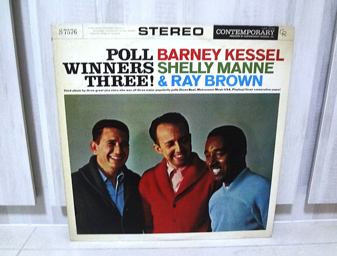 Barney Kessel, Shelly Manne & Ray Brown Poll Winners Three ...