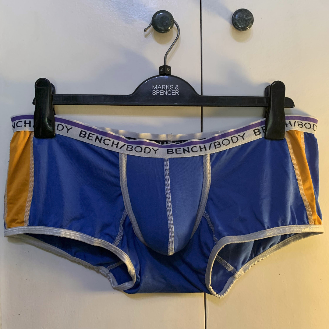 BENCH Low Rise Hipster Brief - Set of 3, Men's Fashion, Bottoms ...