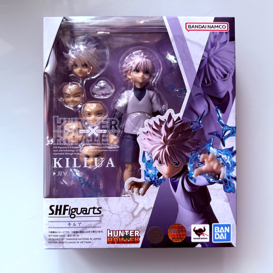 BNIB Bandai Tamashii Nations s.h.figuarts Hunter x Hunter Killua ...