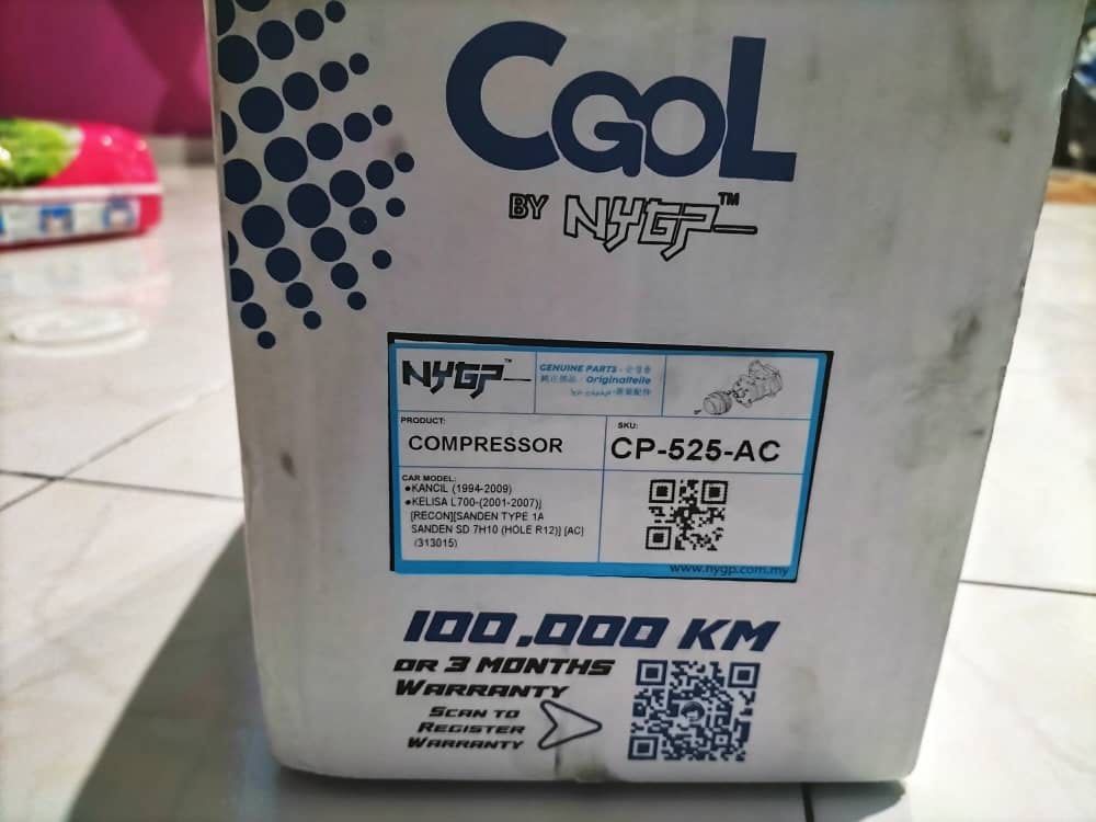 COMPRESSOR AIRCOND KERETA BARU KANCIL KELISA, Auto Accessories on Carousell