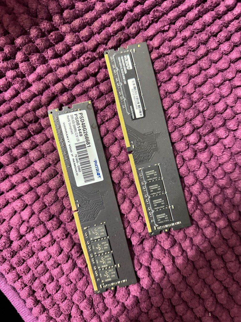 Desktop RAM 8GB x2 DDR4, Computers & Tech, Parts & Accessories ...