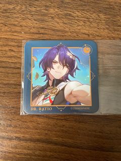 [WTT] Honkai Star Rail / HSR Dr Ratio Deco Chibi sticker, Hobbies ...