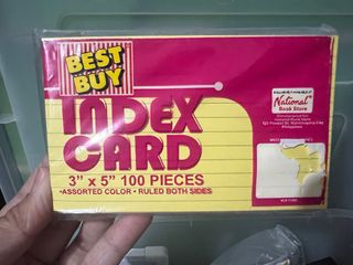 index card - View all index card ads in Carousell Philippines