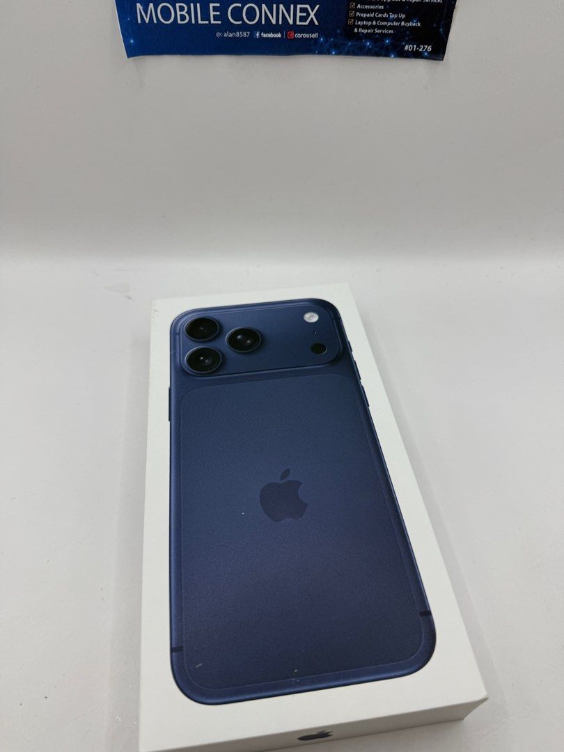 iPhone 17 Pro Max 256GB Deep Blue, Mobile Phones & Gadgets, Mobile ...