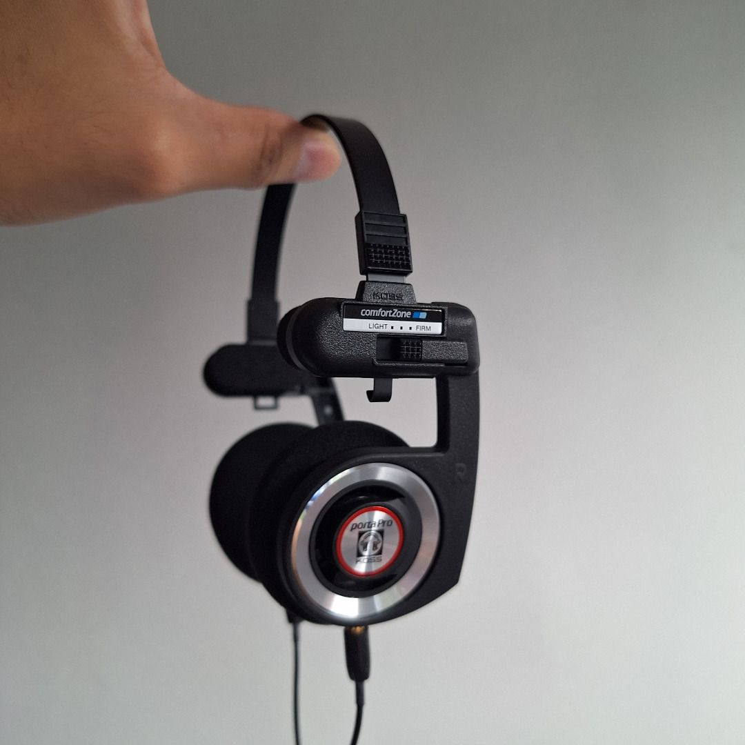 Koss Porta Pro Black detachable cable mod (brand new), Audio ...