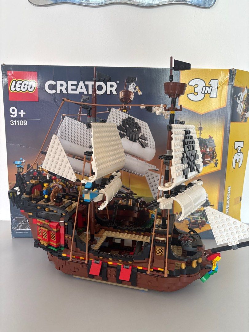 LEGO Creator 3-in-1 Pirate Ship 31109, Hobbies & Toys, Toys & Games on ...