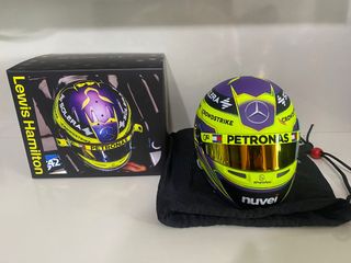 Lewis Hamilton Ferrari 2025 Singapore 1/5 Helmet, Hobbies & Toys ...