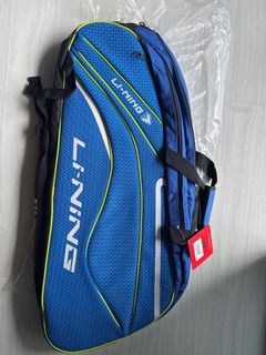 Li-Ning Badminton Racket Bag - Red, Sports Equipment, Sports & Games ...